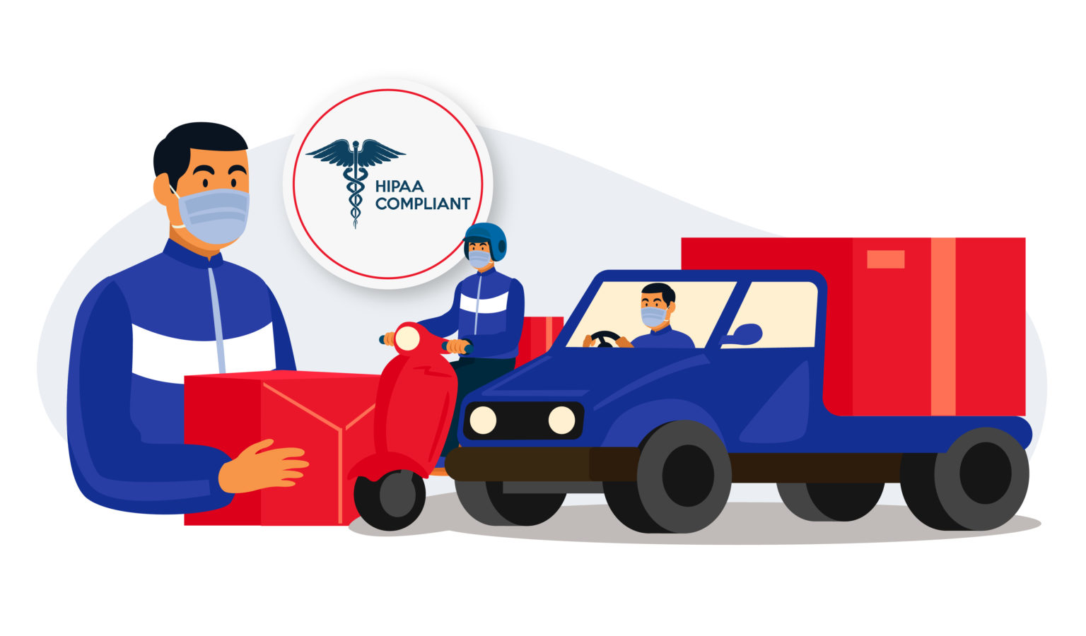 Blood Courier Services - Dropoff