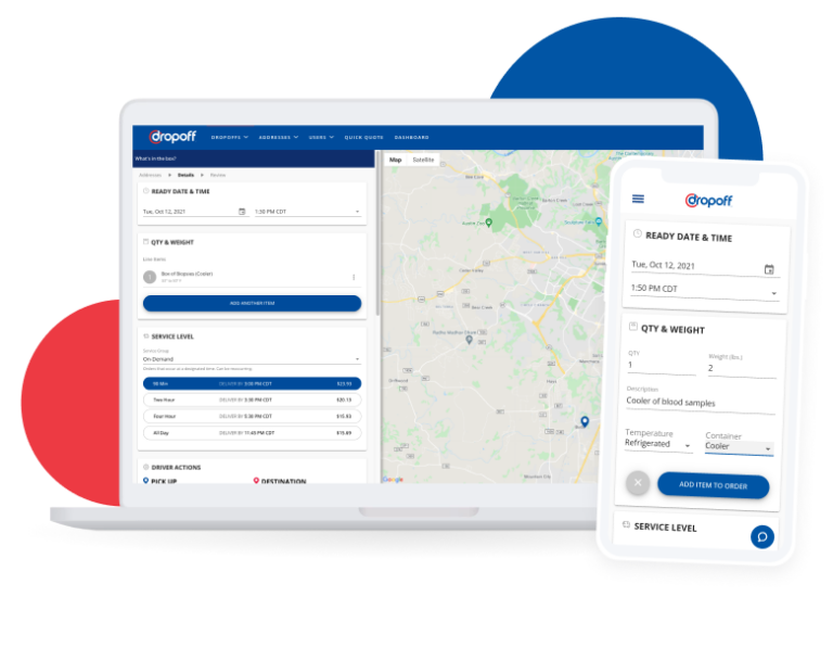 Courier Service in Phoenix, AZ - Dropoff