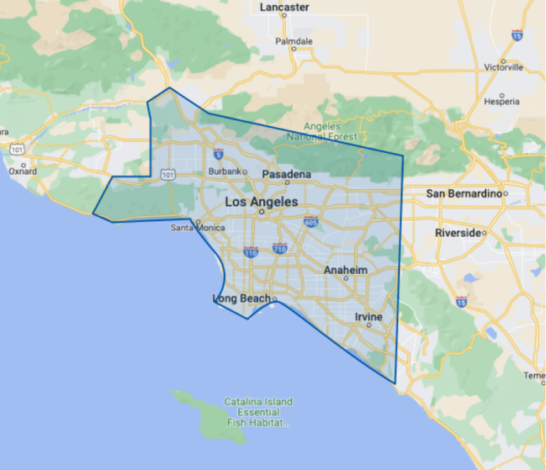 Courier Service Los Angeles, CA - Dropoff