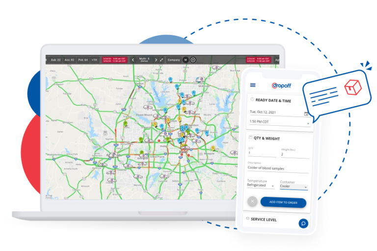On-Demand Delivery Service - Dropoff