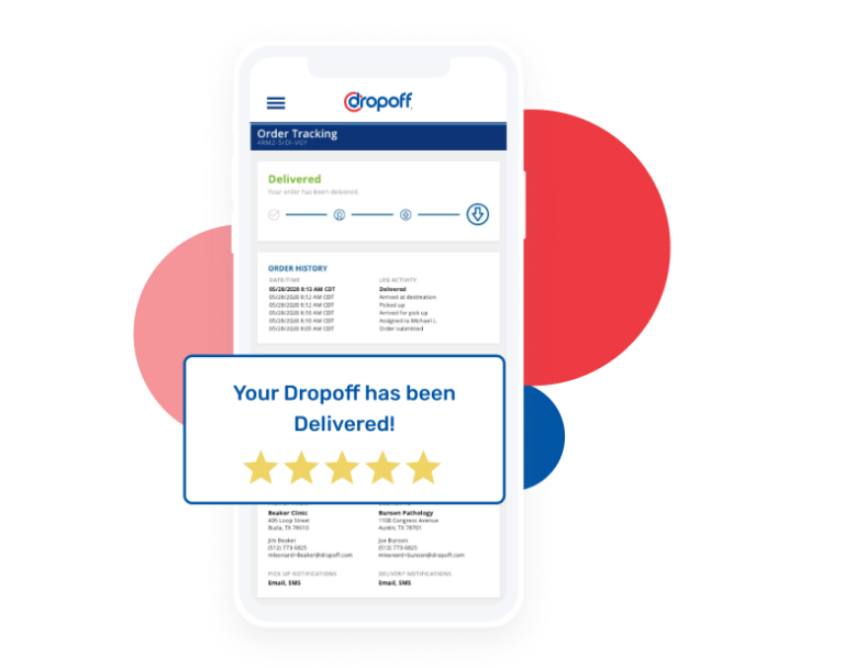 Courier Service in New York (NYC) - Dropoff