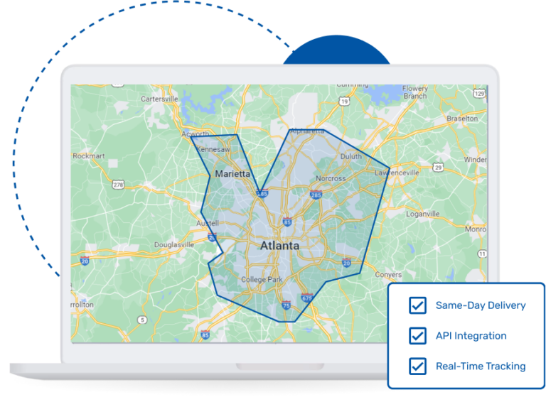 Courier Service Atlanta - Dropoff
