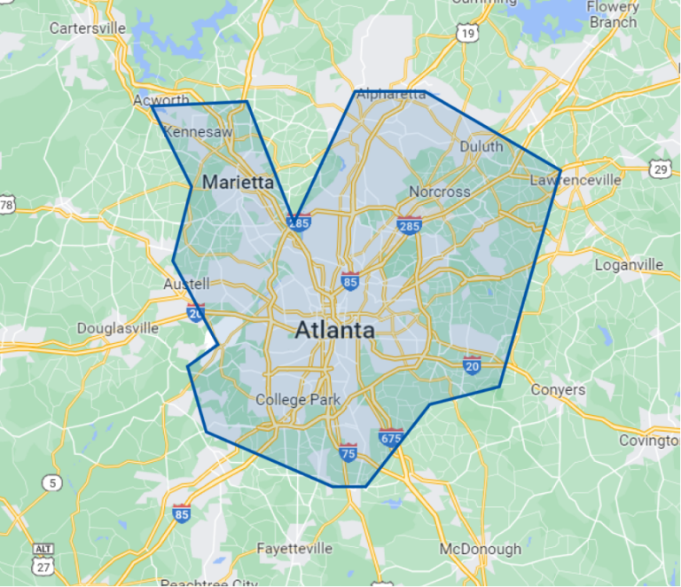 Courier Service Atlanta - Dropoff